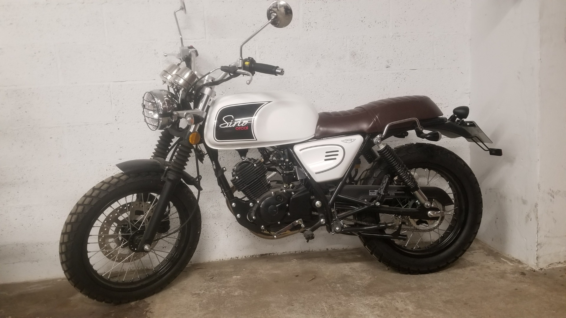 Moto depot : Motos d’occasion collection orcal, SIRIO 125 ORCAL BLANC